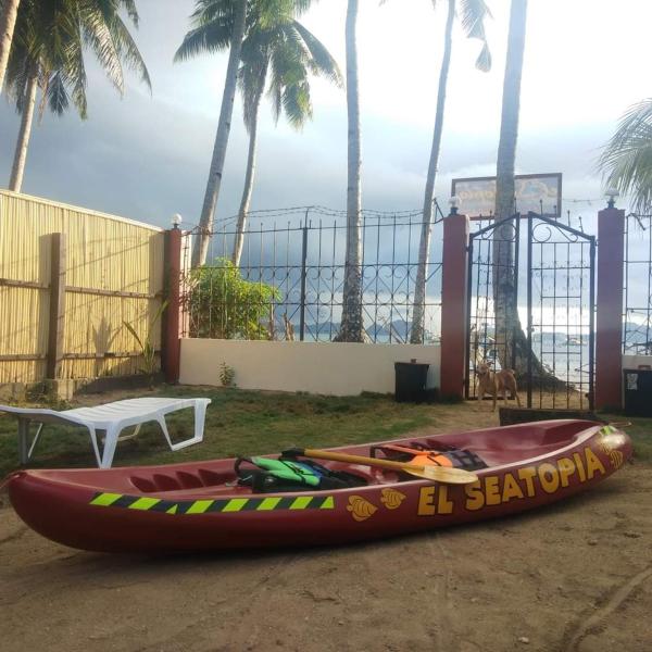 Guesthouse El Seatopia Beach Cottages 2* Palawan, Philippines (6 guest ...