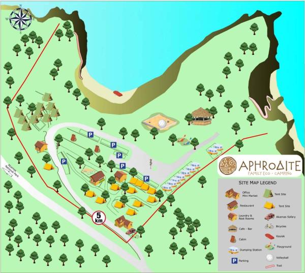 Aphrodite Family Eco Camping Neo Chorio, Paphos Region. Book hotel ...