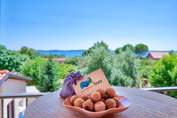 Teuta Apartments - a beach and a sea view 3* Peroj, Pula Riviera. Book ...