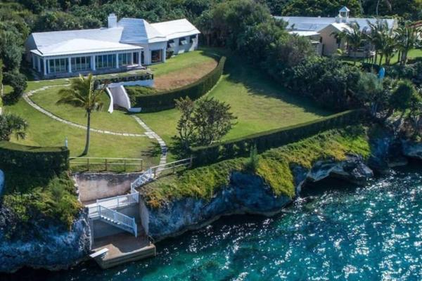 Villa Sound Winds private oceanfront estate with private tennis court ...